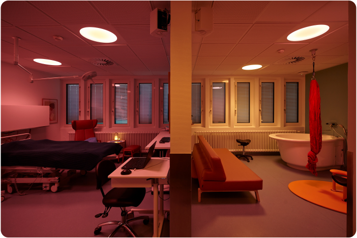 Evidence-based Lighting for Sensory Delivery Rooms